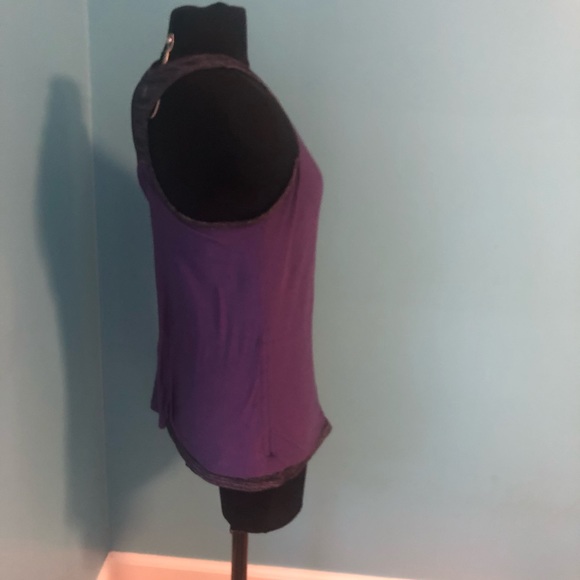 Athleta | Tops | Athleta Royal Pigeon Tank Purple | Poshmark